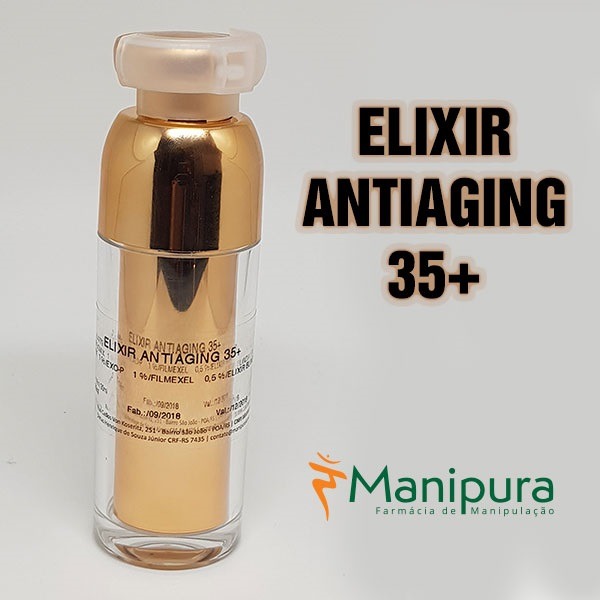Elixir Antiaging 35+ - Manipura Farmácia de Manipulação