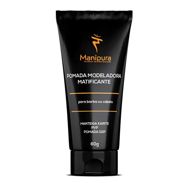 Pomada Modeladora Matificante 60g - Manipura Farmácia de Manipulação