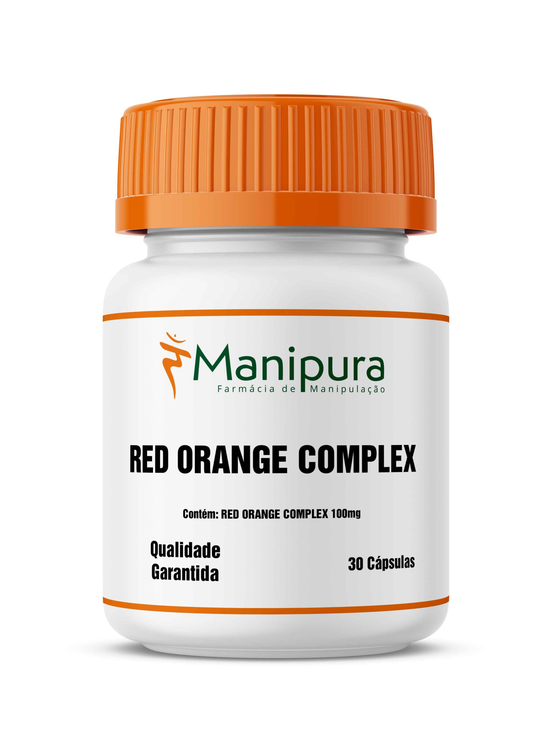 Red Orange Complex 100mg 30 cápsulas - Manipura Farmácia de Manipulação