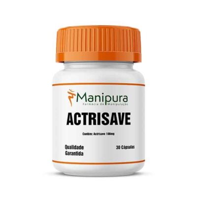 ACTRISAVE 100mg 30 CAPSULAS - Manipura Farmácia de Manipulação